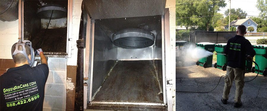 Trash Chute Cleaning - Green Air Care